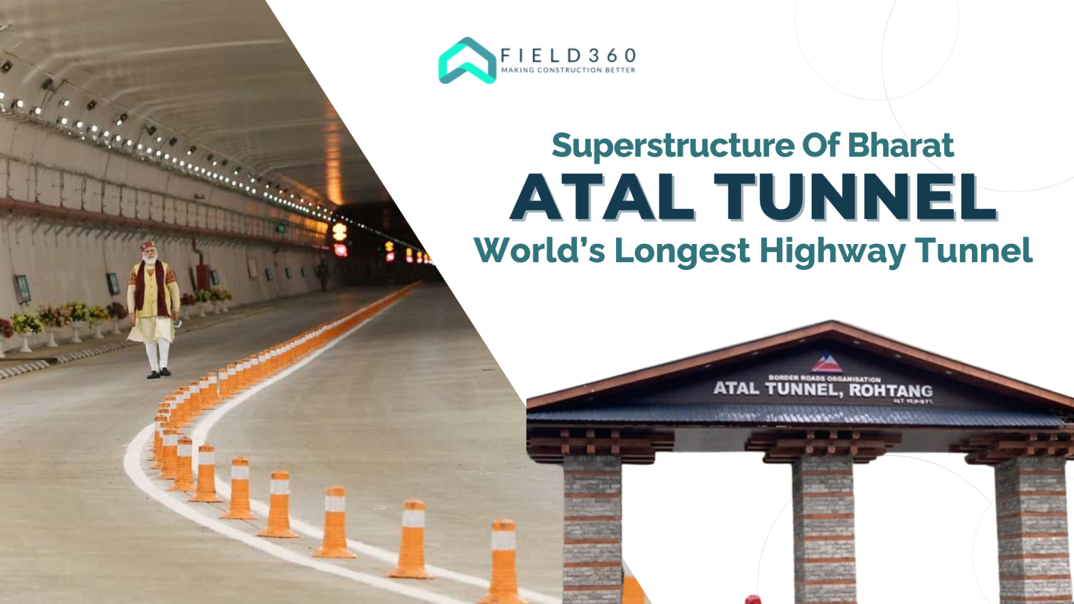 World's Longest Highway Tunnel - Atal Tunnel - Field360